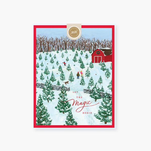 Magical Tree farm holiday card – 2021 Co.
